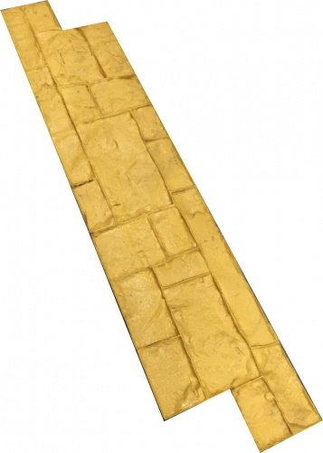 Concrete Fire Pit & Seat Wall Form Liner(NOT A Complete FIREPIT) Form Liner - Majestic Stack Stone 5' x 14" - Make Your own fire Pit - Walttools