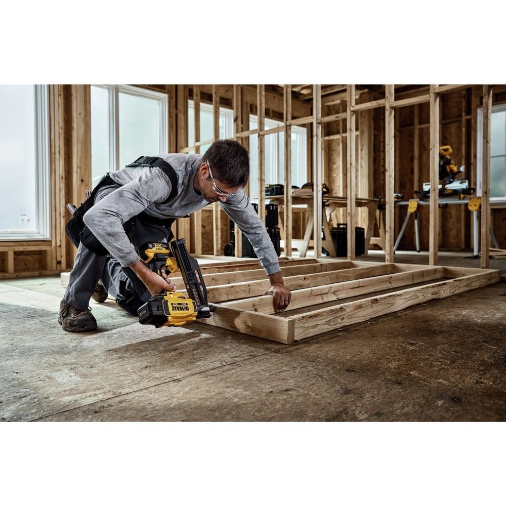 Dewalt DCN930B 20V MAX Brushless Lithium-Ion 30-Degree Cordless Paper Tape Framing Nailer (Tool Only)