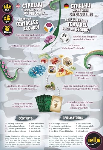 IELLO Sticky Cthulhu Board Game