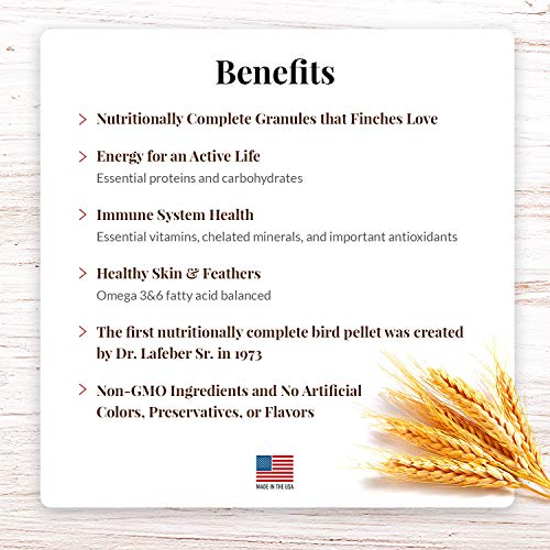LAFEBER'S Finch Premium Daily Diet (Classic, 5 lb)