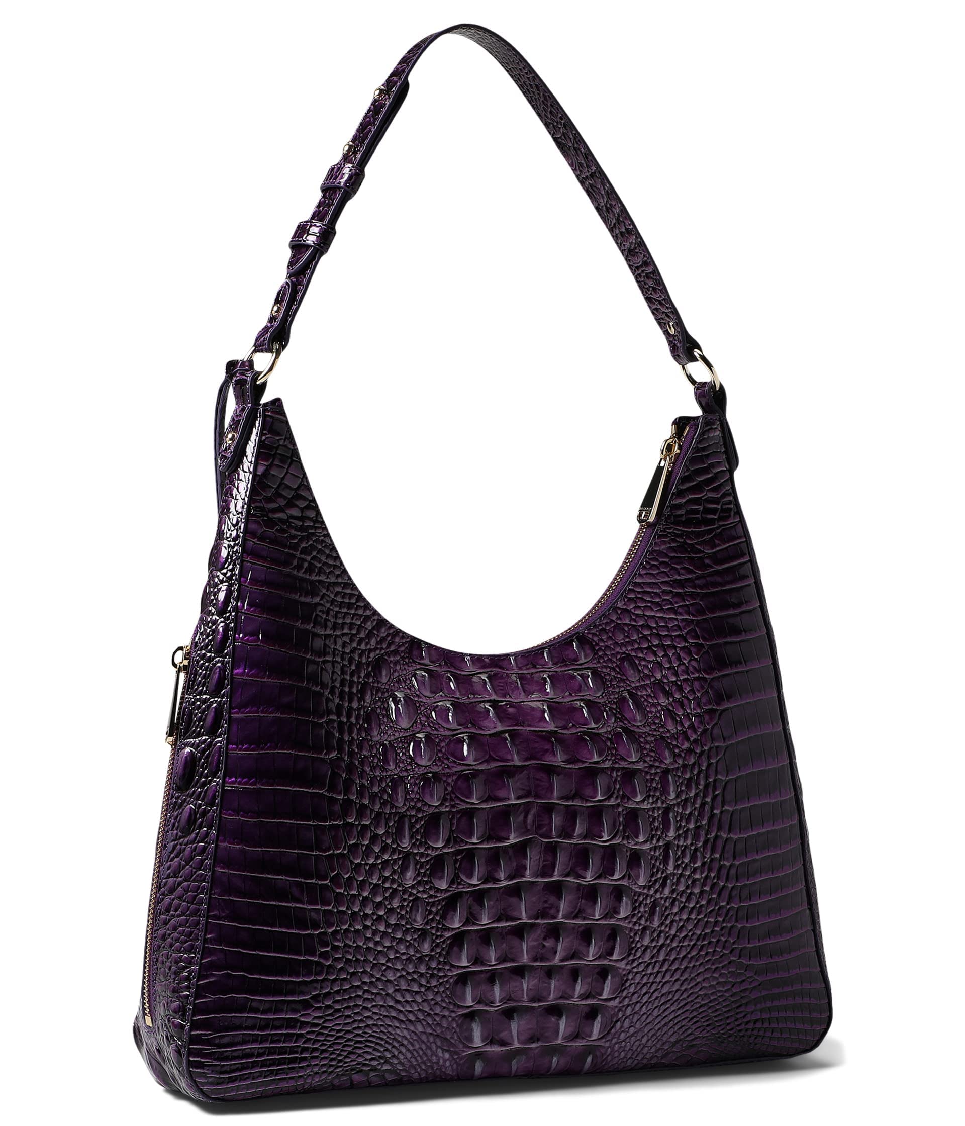 BRAHMIN Ombre Melbourne Tabitha Shoulder Bag Ultraviolet One Size