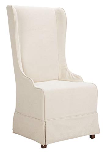 Safavieh Mercer Collection Stella Slip Cover for Side Chair, Ivory