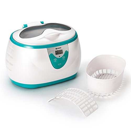 Ultrasonic Cleaner, UKOKE 3800S Professional Ultrasonic Jewelry Cleaner with Timer, Portable Household Ultrasonic Cleaning Machine, Electronics Eyeglasses Watch Ring Diamond Retainer Denture Clean