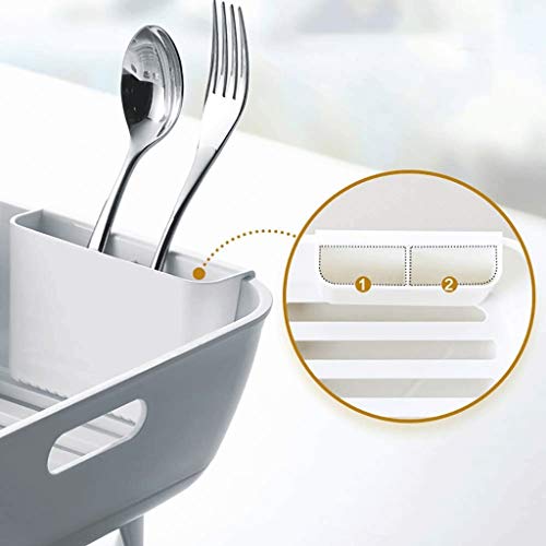 STRAW Drain Rack - Sink Holder, Storage Organizer Tableware Drainer Rack Strainer Drain Basket