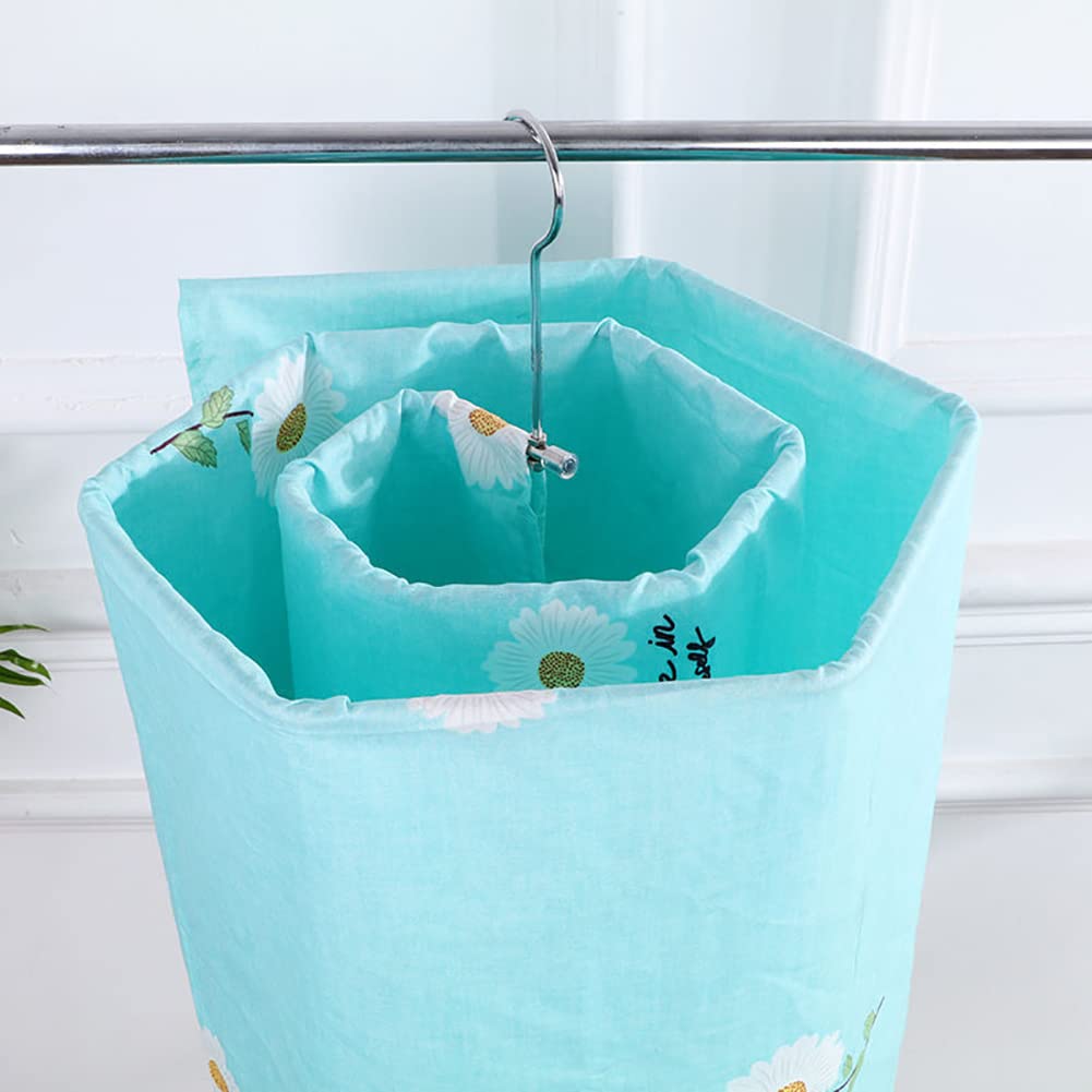 DEPILA Spiral Sheet Hanger Space Saving Hangers for Sheets Bedspreads Coverlets Mattresses Tablecloths Sofa Covers Blankets Shawls Scarfs Capes A12 Coat Hanger