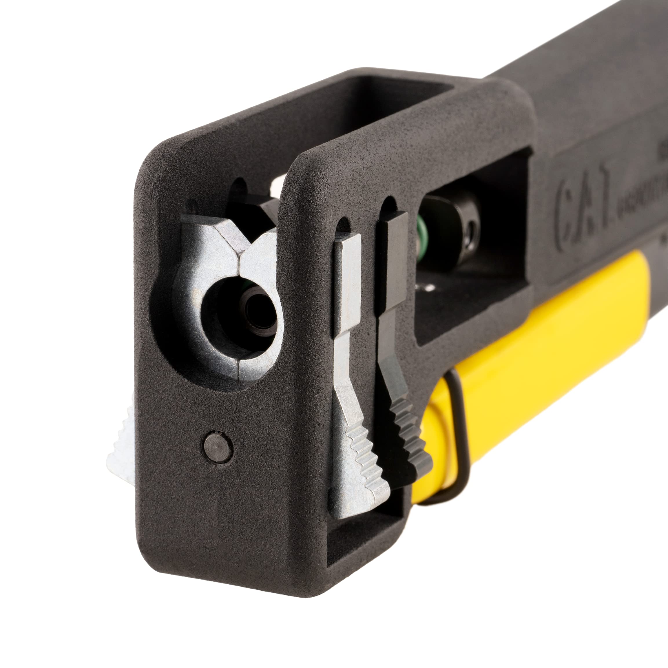 Cablematic C.A.T.-AS Coaxial 59/6 and 7/11 Connector Compression Tool for Professional Technicians, Easily Portable Connector Tool, 1.1 Pounds
