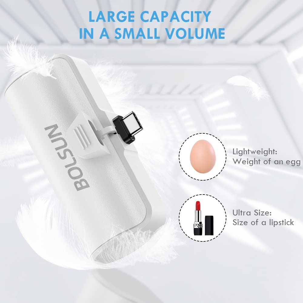 Bolsun Battery Pack for Oculus/Meta Quest 2 and Quest, Mini Extended Battery Compatible with Oculus Quest 2 Accessories, Portable and Fast Charging, Extra 1.5hrs Play Time