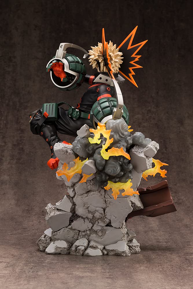 Kotobukiya My Hero Academia: Katsuki Bakugo (Version 2) ARTFX J Statue, Multicolor (PP978)