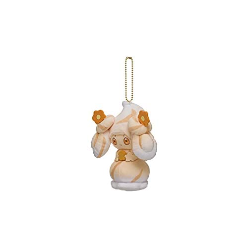 Pokemon Center Alcremie Mawhip A La Mode Caramel Orange 6 Inch Keychain Plush