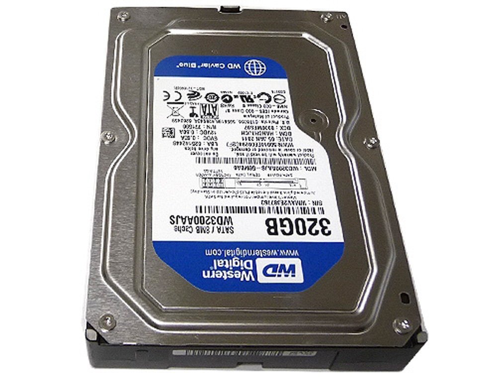 Western Digital Caviar SE (WD3200AAJS) 320GB 8MB Cache 7200RPM SATA 3.0Gb/s 3.5in Internal Desktop Hard Drive [Renewed]- w/ 1 Year Warranty
