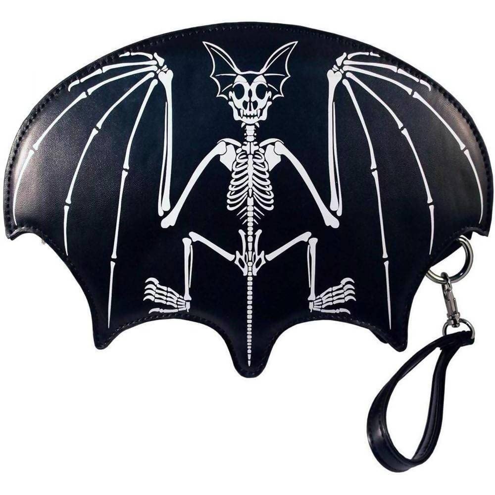 Kreepsville 666 Battitude Wristlet Purse Black