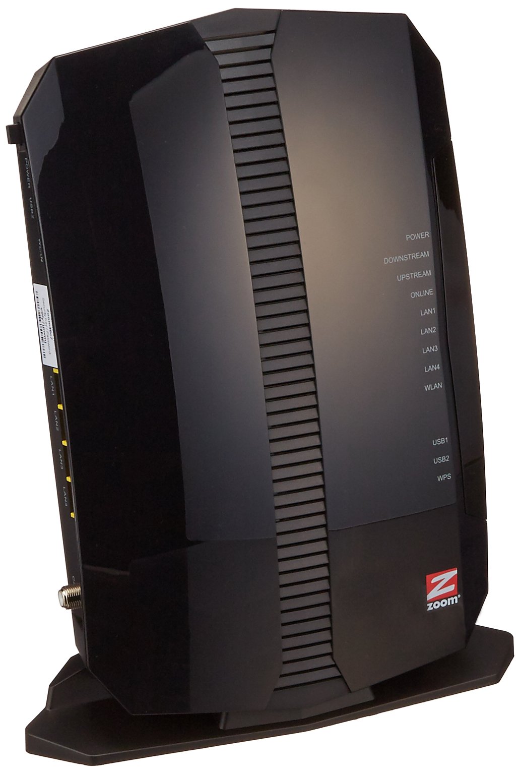 Zoom 8x4 Cable Modem plus N300 Wireless Gigabit Router, DOCSIS 3.0, Model 5354, Certified by Comcast XFINITY, Time Warner Cable and Other Service Providers