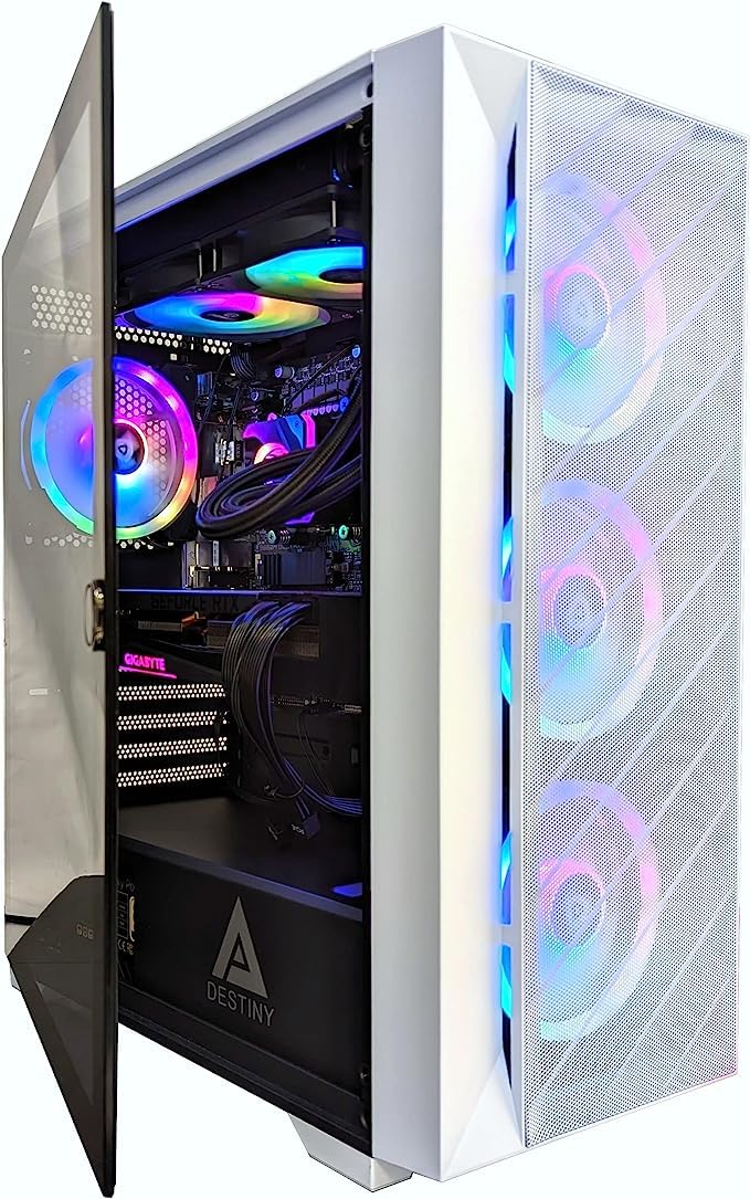 Cobratype Boomslang Legend Gaming PC - Intel Core i7-12700F, RTX 4070 Ti, Liquid Cooled, 32GB DDR5 RAM, 1TB NVMe, Windows 11 - Gaming Desktop