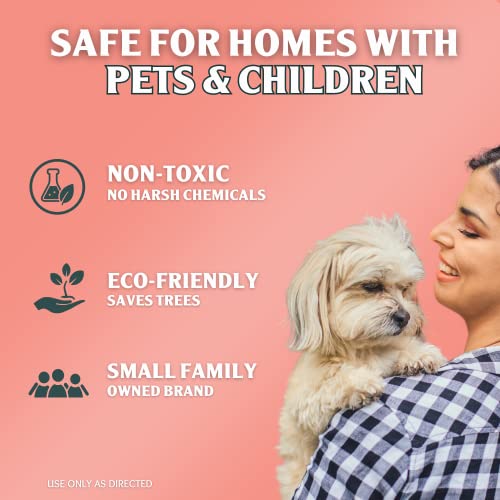 Sprinkle & Sweep - Pet Accident Cleanup, Eliminates Strong Odors, Cleans and Deodorizes Pee, Poo, Vomit, Diarrhea, Non-Toxic, Potty Training, Dog and Cat Odor Eliminator, Quick Pet Mess Cleanup