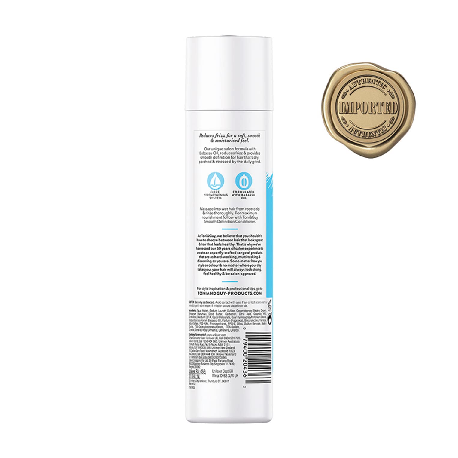 Toni&Guy Cleanse Shampoo for Dry Hair, 8.5 Fluid Ounce