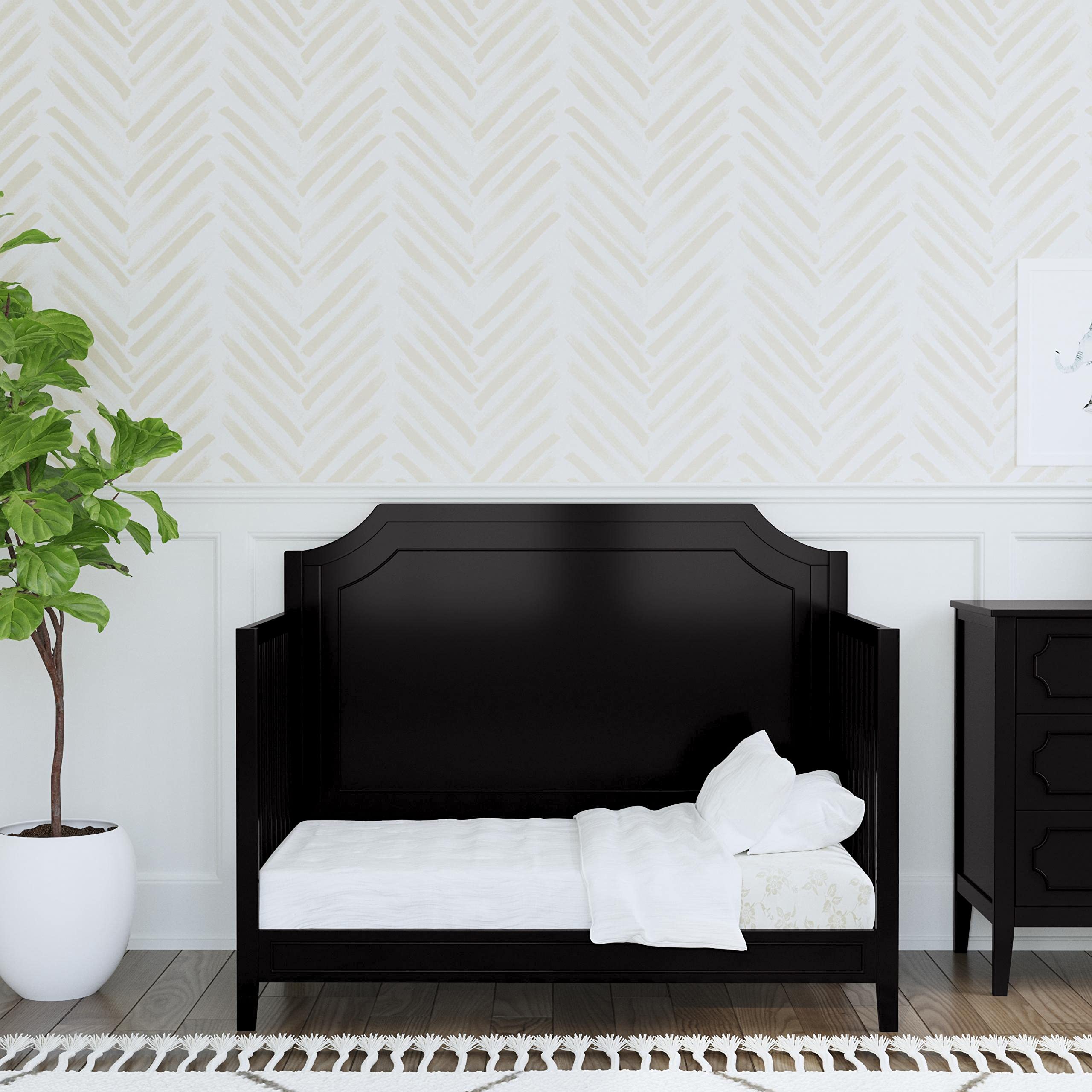 DaVinci Chloe Regency 4-in-1 Convertible Crib in Ebony, Greenguard Gold Certified