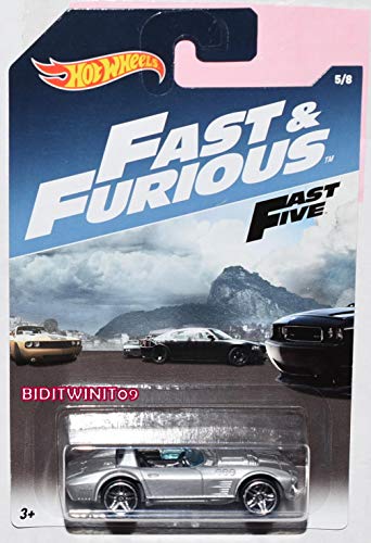 Hot Wheels, 2015 HW Race, Fast & Furious Corvette Grand Sport Roadster [Silver] 179/250