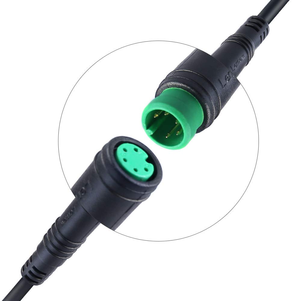 BAFANG LCD Display Extension Cable BBS01 BBS02 BBSHD Mid Drive Kit 5Pin Plug Female to Male (50cm)