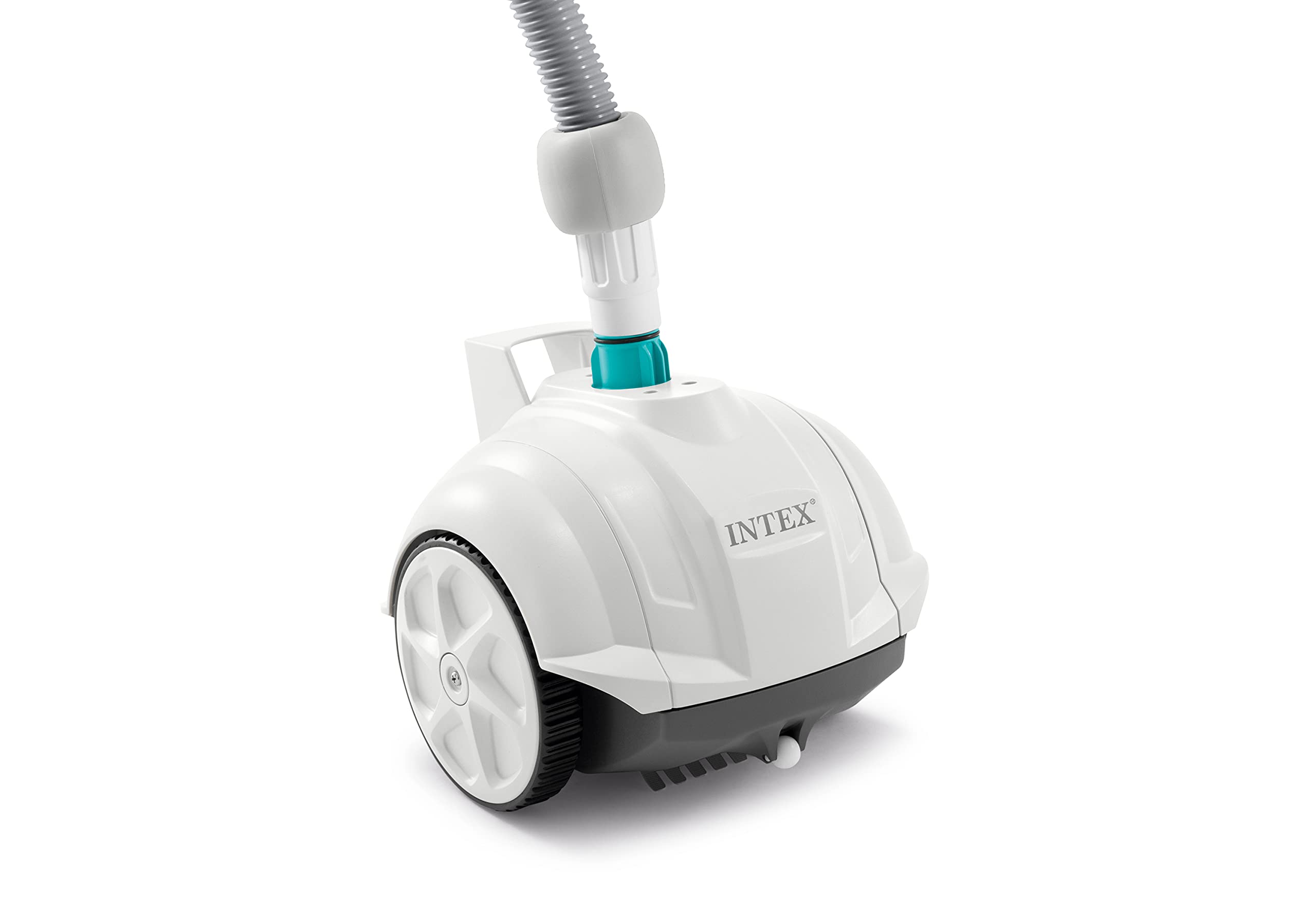 INTEX 28007E ZX50 Suction-Side Above Ground Automatic Vacuum Pool Cleaner: For Smaller Pools – Cleans Pool Floor – Removes Debris – Removable Filter Tray – 21ft Tangle Free Hose