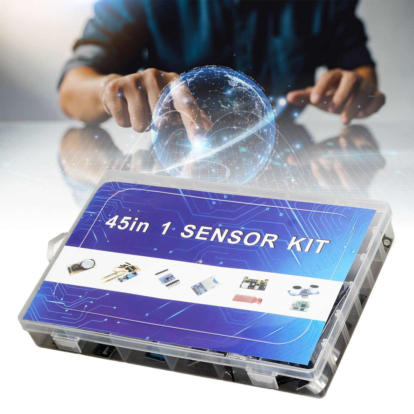 Detection Modules Development Accessories 45pcs Wide Compatibility Sensor Module for Modification