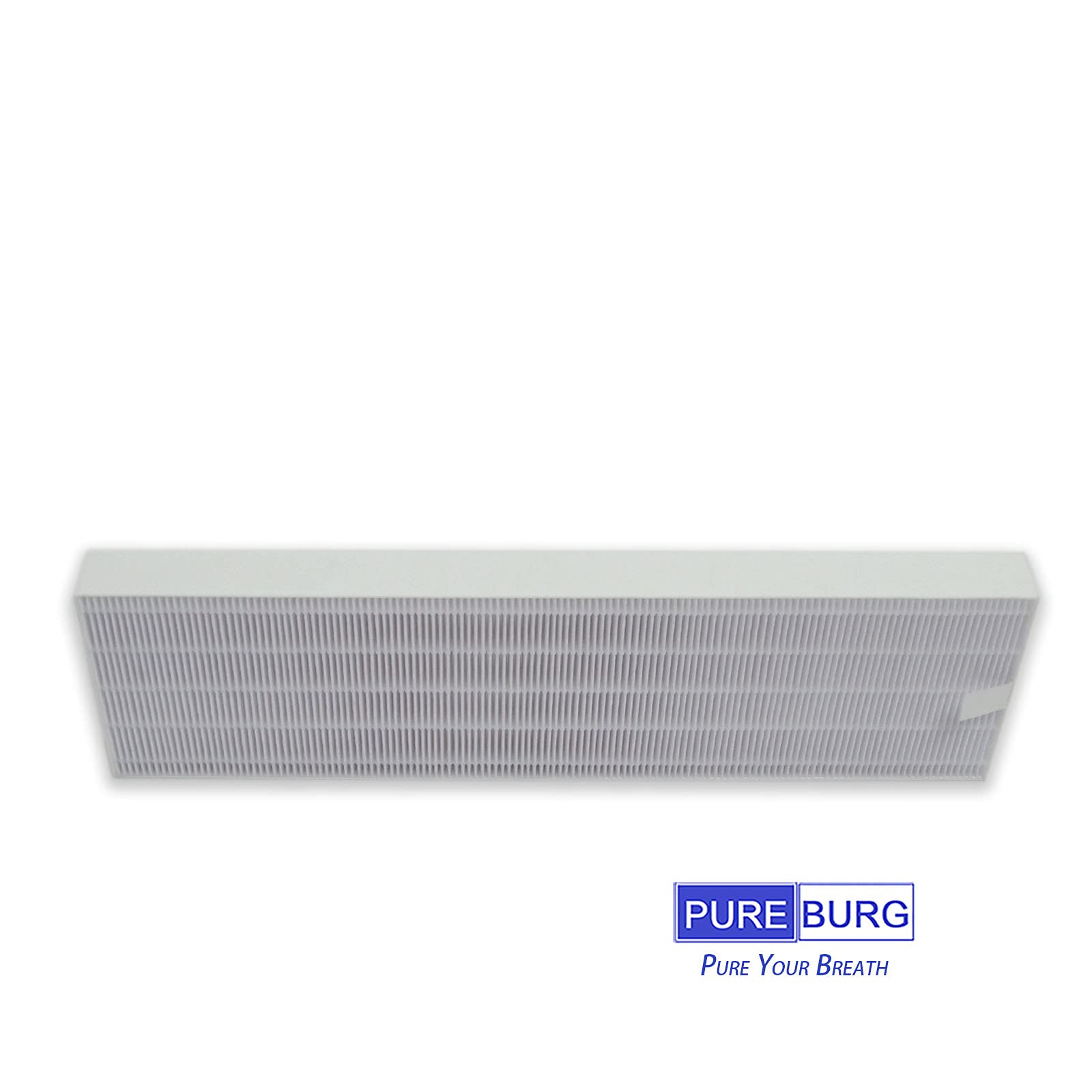 PUREBURG YY350 Replacement Filter Set Compatible with Lasko LP300 & LP450 Air Purifiers, 2 x H13 HEPA + 8 Activated Carbon Pre-Filters Air Clean Dust VOCs Odor