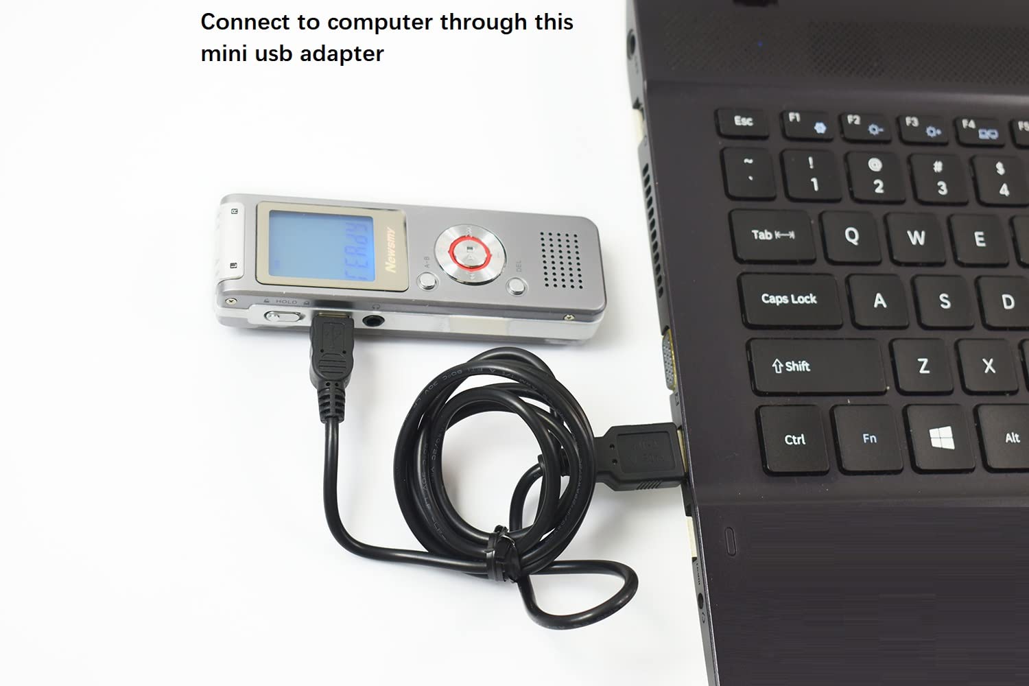 DC 5V Adapter,Mini USB Cable AC DC Adapter Mini B DC Cord for Scan Radio,Record, T1 Calculator,Blue Dnowball Mic, MP3,Camera,Tablet,Hub,DVR, ps3 Controller,Black