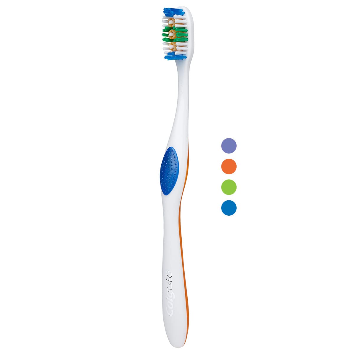 Colgate 360 Whole Mouth Clean Toothbrush, Soft Compact Head (Colors Vary) - 1 Count