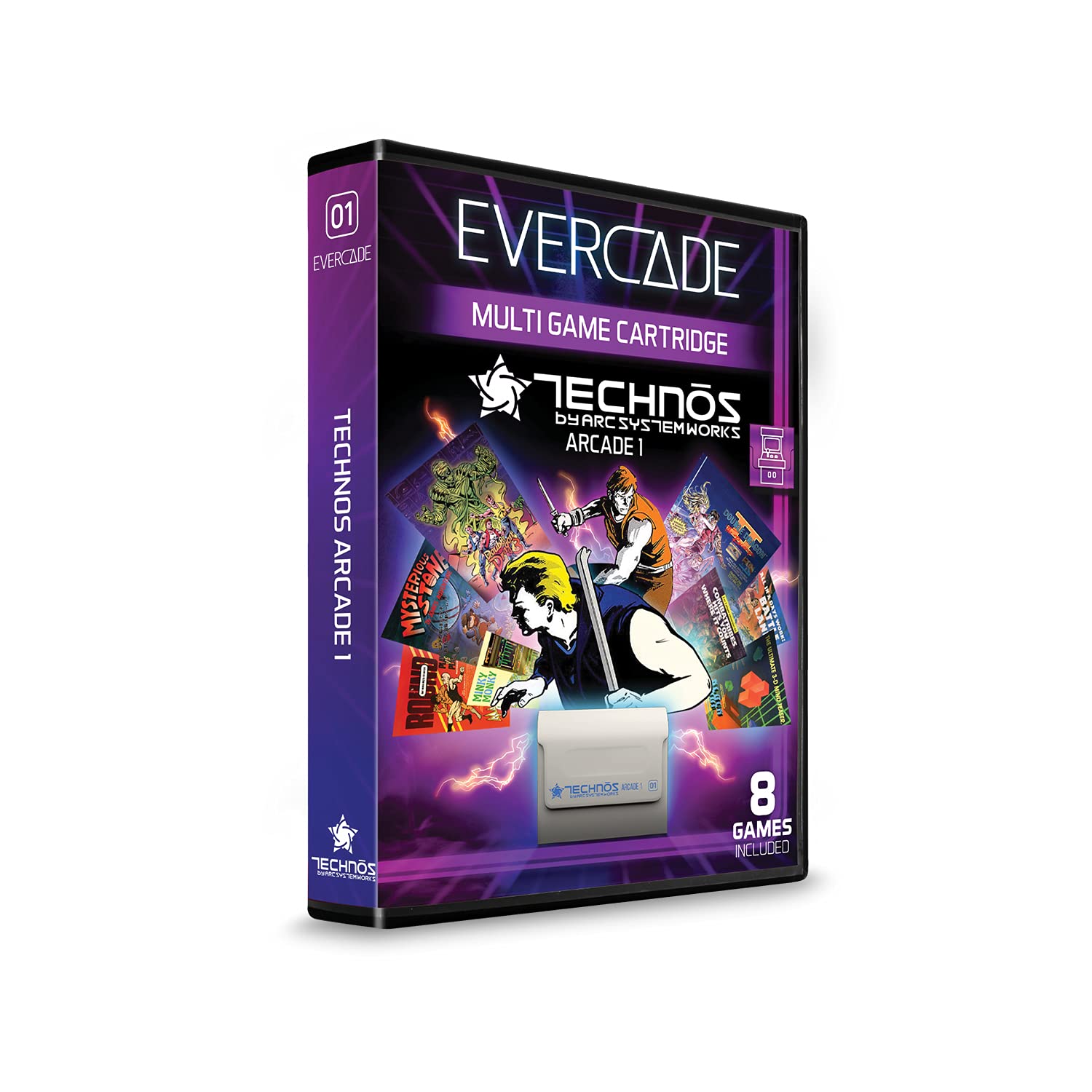Blaze Evercade Vs Starter Pack +1 Vol White - Electronic Games