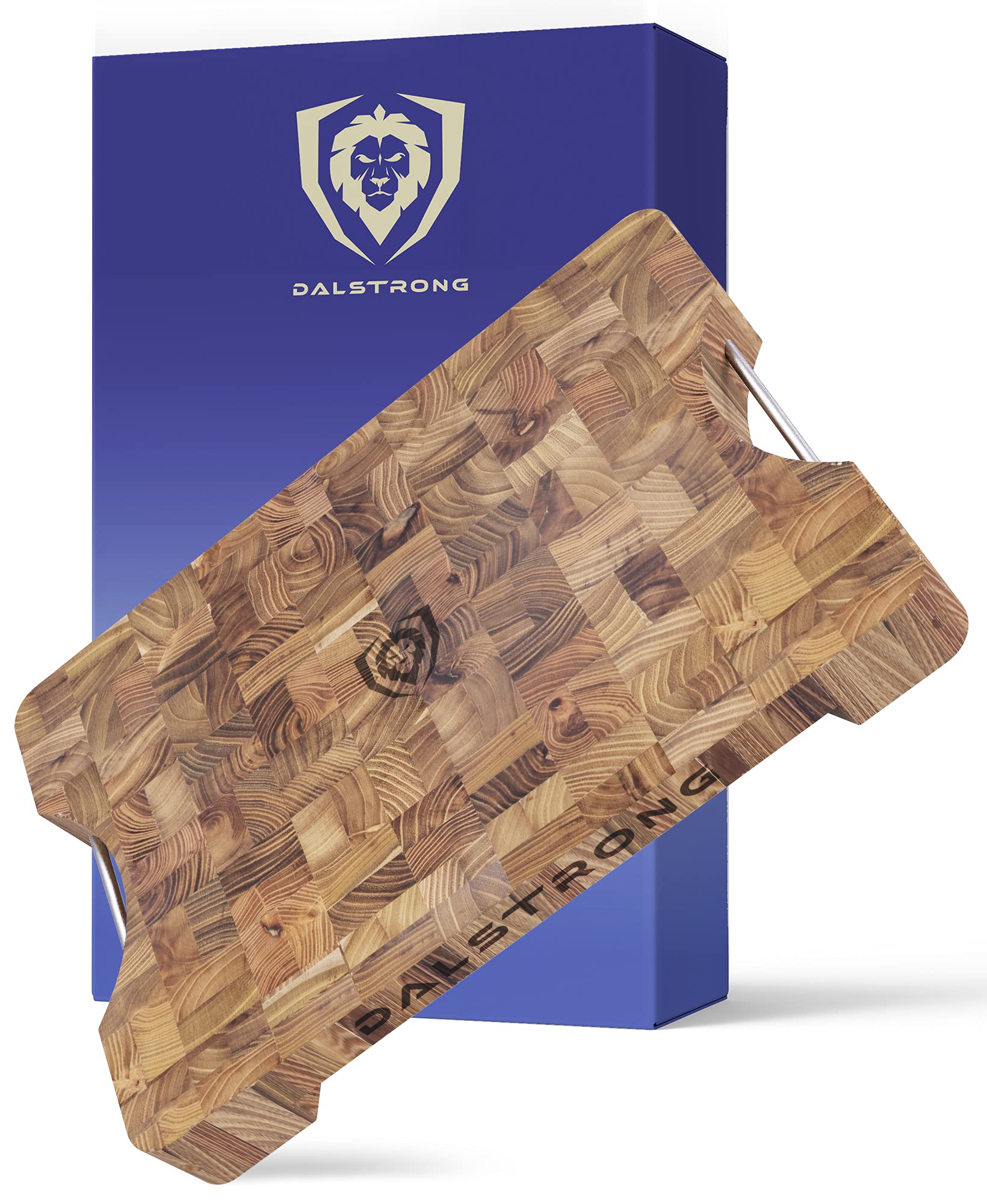 Dalstrong The Gladiator Series Elite 6" Fillet Knife Bundled with Lionswood Teak Cutting Board Medium Size