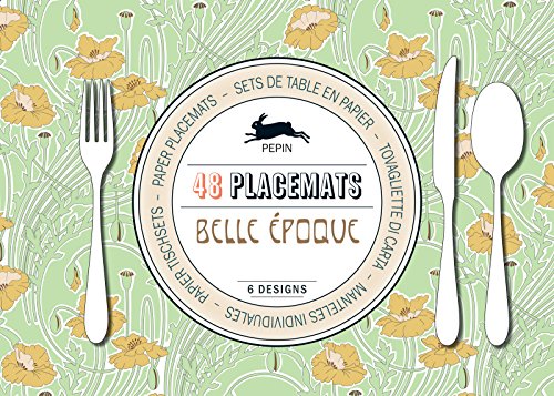 Belle Epoque: Paper Placemat Pad (Multilingual Edition) (English, Spanish and French Edition)