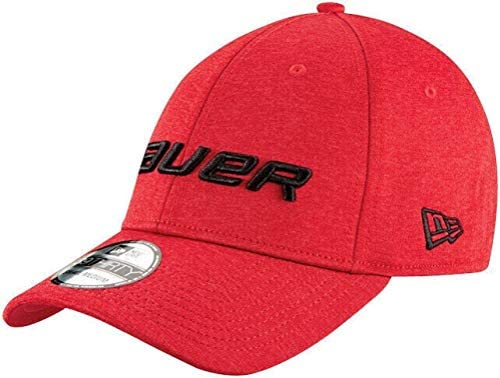 Bauer 3930 Shadow Tech Cap (L-XL (23 7/8" - 25"), Red)