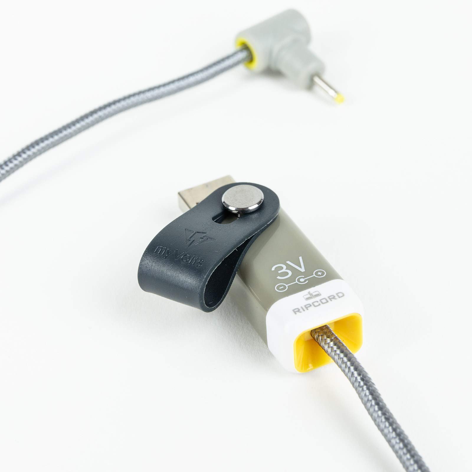 myVolts Ripcord USB to 3V DC Power Cable Compatible with Nintendo Gameboy Pocket, Gameboy Color Handheld Console