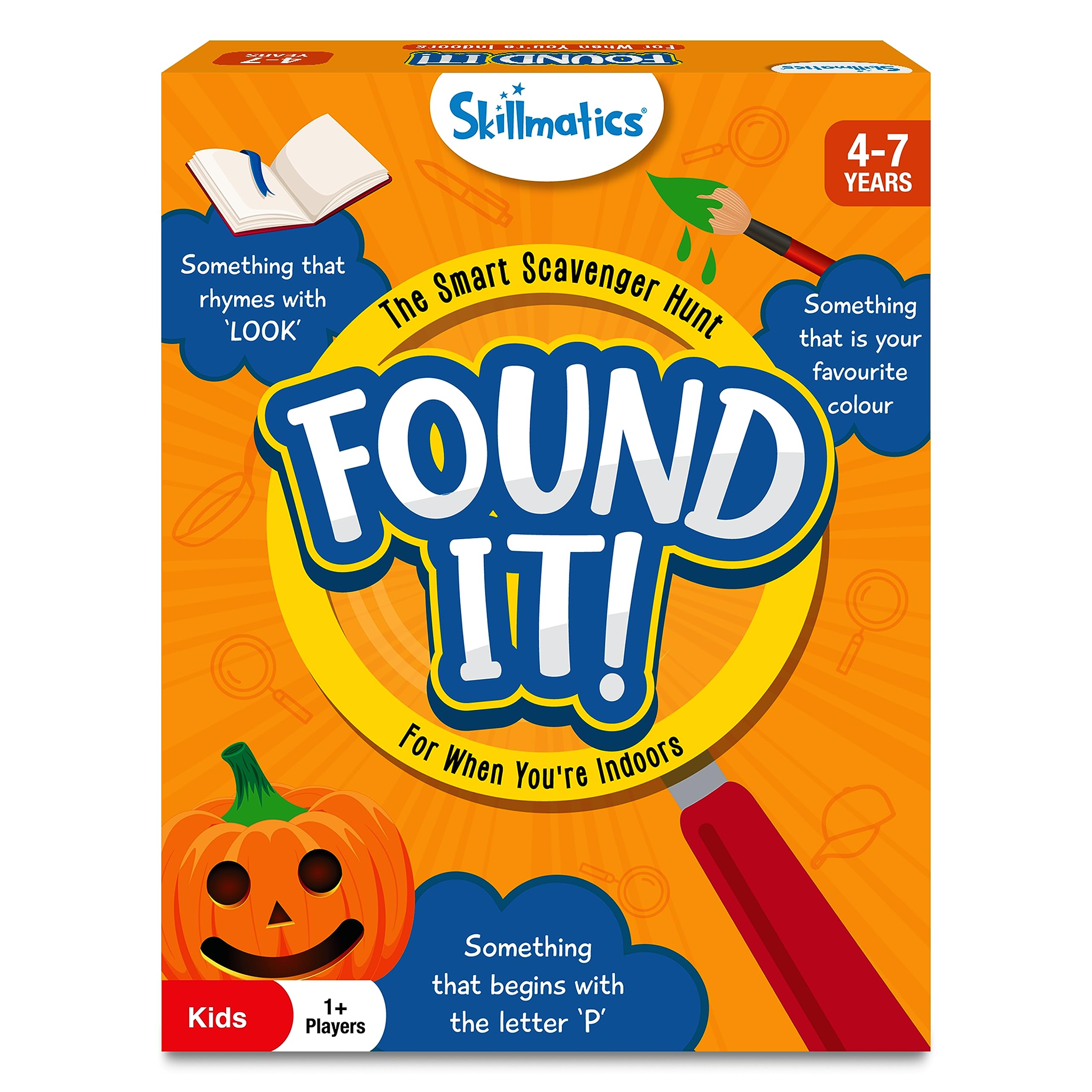 Skillmatics Found It - Indoor & Outdoor Edition Bundle, Scavenger Hunt for Kids, Fun Family Games, Ages 4 to 7
