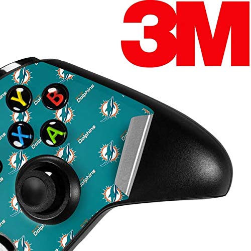 Skinit Decal Gaming Skin Compatible with Xbox One S Controller - Officially Licensed NFL Miami Dolphins Blitz Series Design