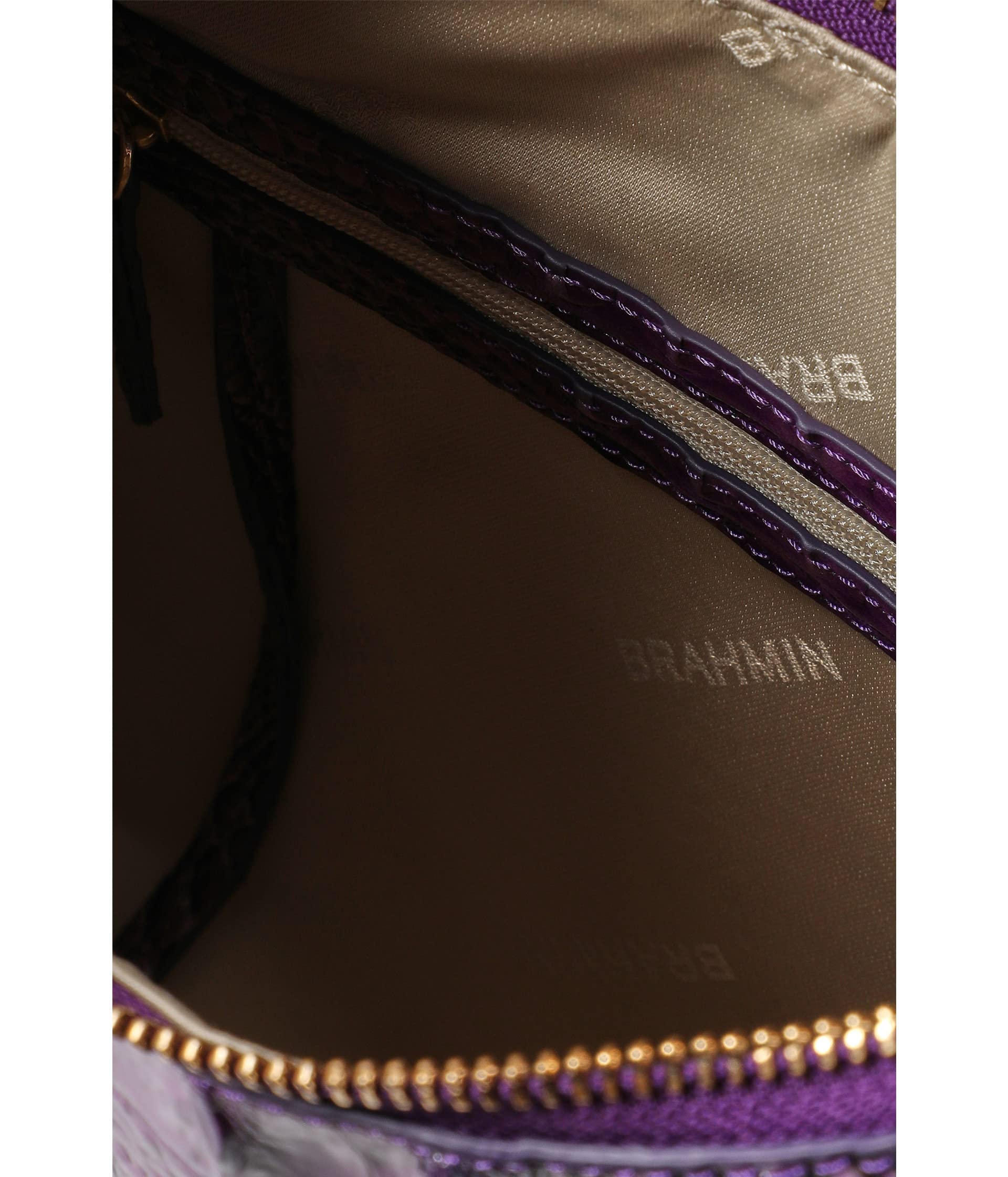 BRAHMIN Ombre Melbourne Tabitha Shoulder Bag Ultraviolet One Size