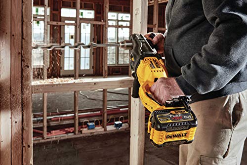 DEWALT 60V MAX* Right Angle Drill with E-Clutch System Kit, In-Line Stud/Joist (DCD470X1)