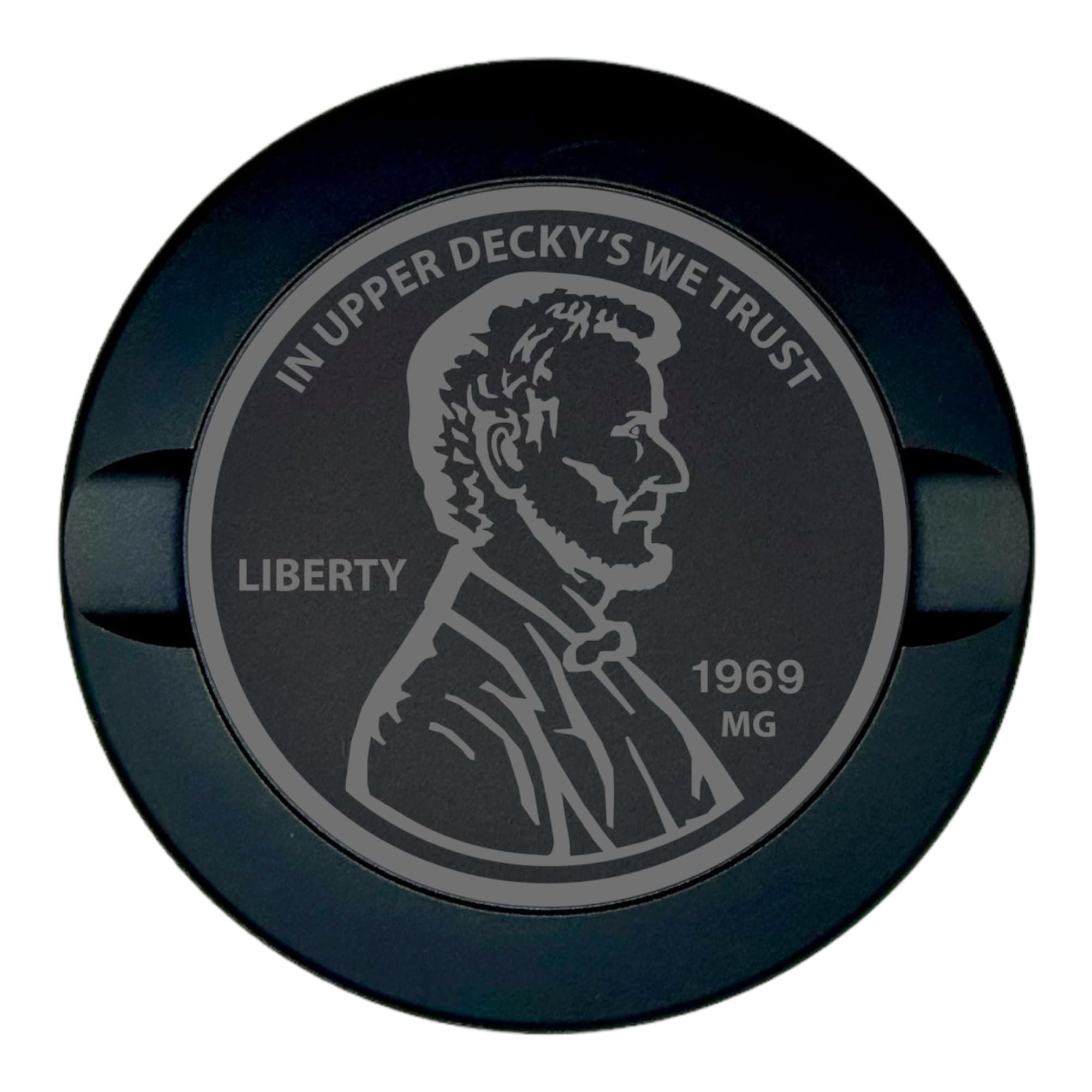 Edition 015: Liberty | Snus Can | Snus Container | Zyn Metal Can | Metal Zyn Container | Zyn Holder | Metal Snus Container | Smell Proof Container | Aluminum Zyn Container (Black)