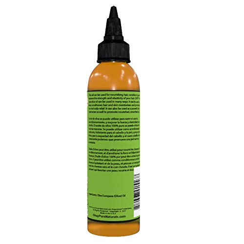 OKAY 100% PURE OLIVE OIL for SKIN and HAIR 4oz / 118ml