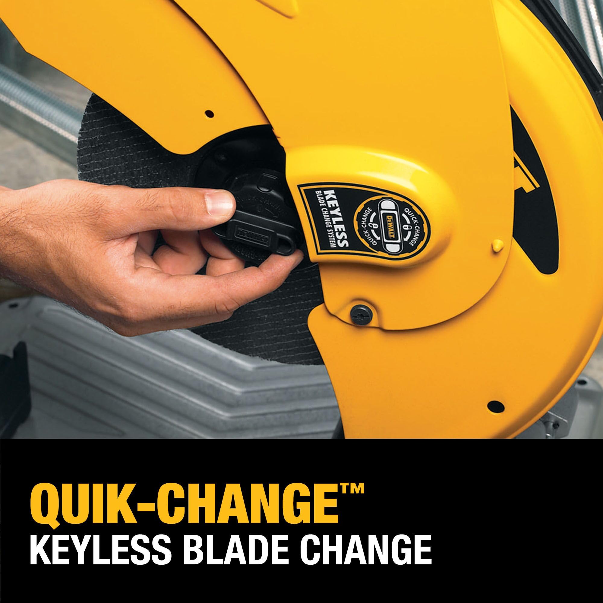 DEWALT Chop Saw, Quick-Change, 14-Inch, Old Model (D28715)