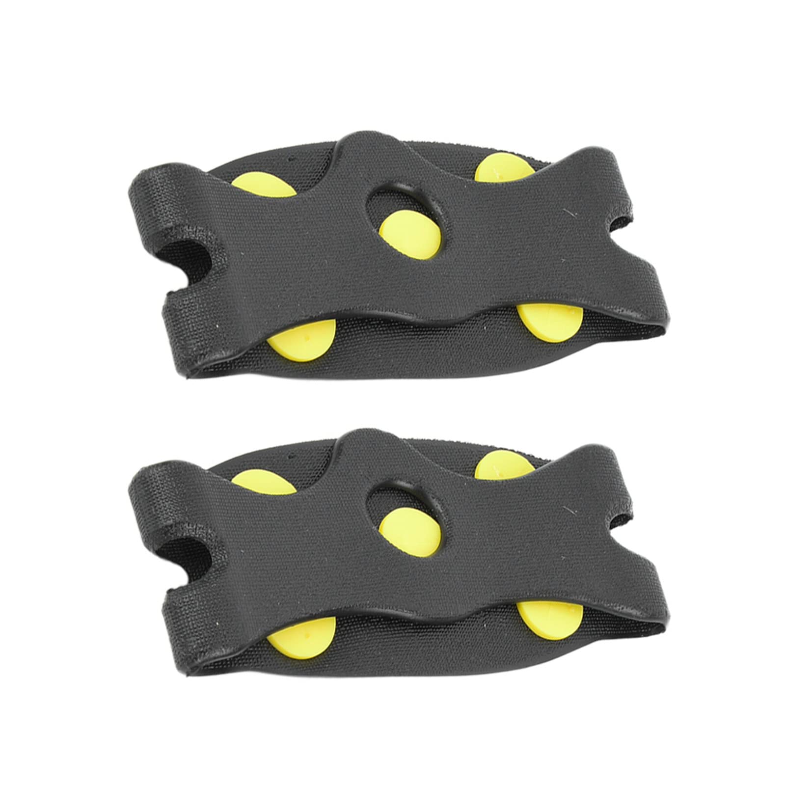 BAQE Snow Shoe Grips, Cold Resistant 5 Teeth Flexible Ice Traction Cleat for Skiing