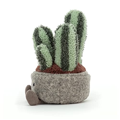 Jellycat Silly Succulent Columnar Cactus Stuffed Toy, 7 inches | Plant & Cactus Plush | Fun Décor & Gift