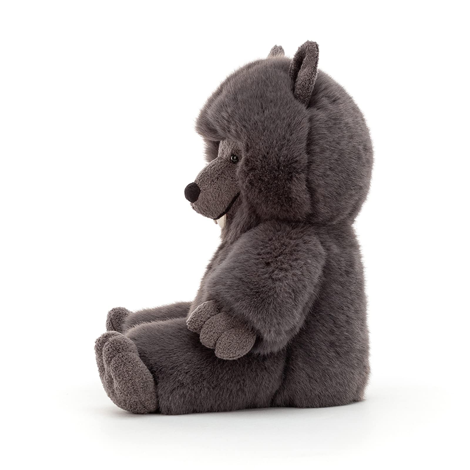 Jellycat Wilf Wolf Stuffed Animal, 11" | Wolf Plush Toy | Classic Children's Gift | Halloween Plush