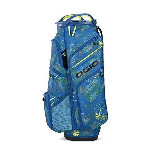 Callaway OGIO 2021 WOODE 15 Cart Bag , BLUE FLORAL