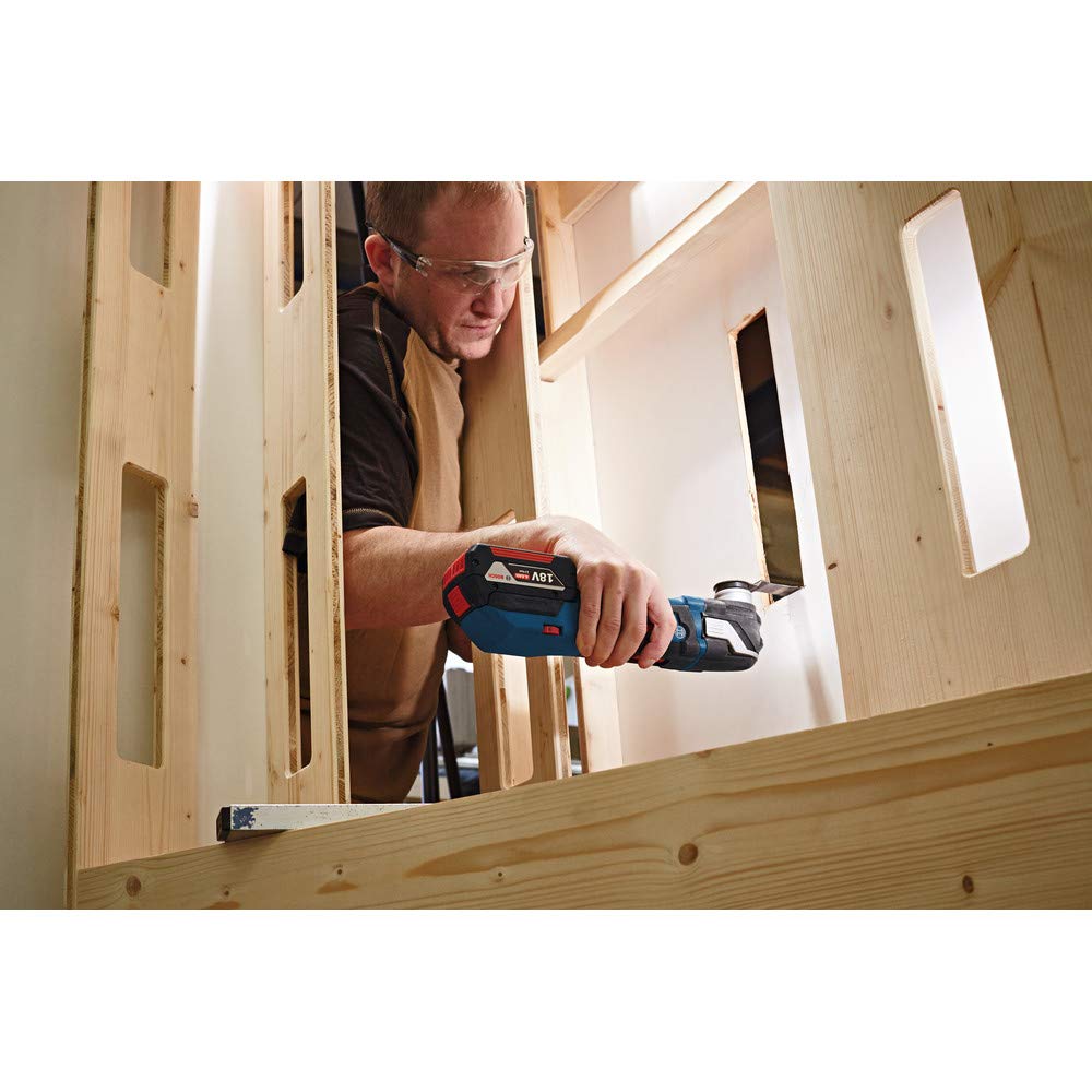 Bosch GOP18V-28N-RT 18V EC Cordless Lithium-Ion Brushless StarlockPlus Oscillating Multi-Tool (Tool Only) (Renewed)