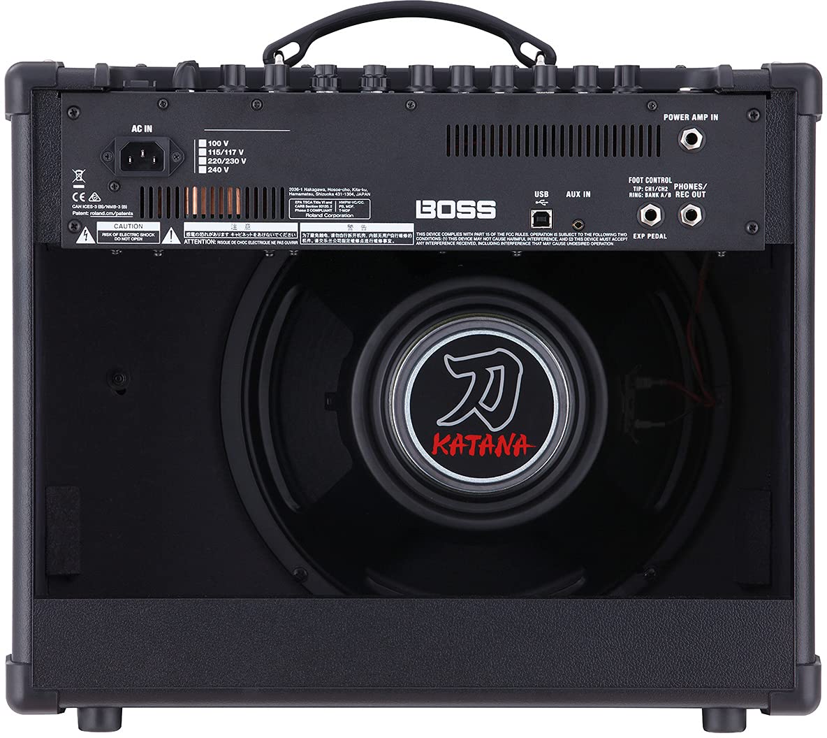 Boss Katana 50 MkII Guitar Combo Amplifier Bundle with Instrument Cable and Picks