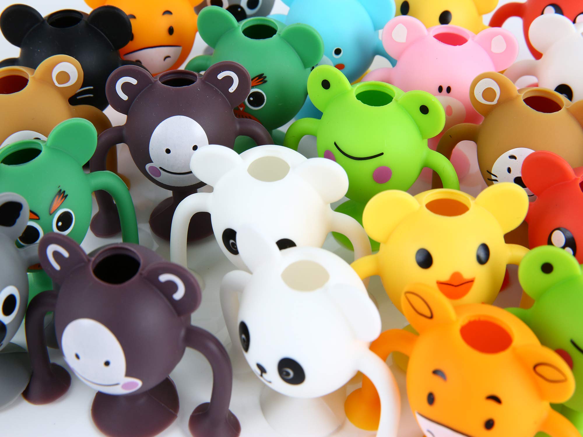 NeatoTek 24 Pack Suction Bath Toy for Baby Toddlers and Kids Great for Sensory Travel