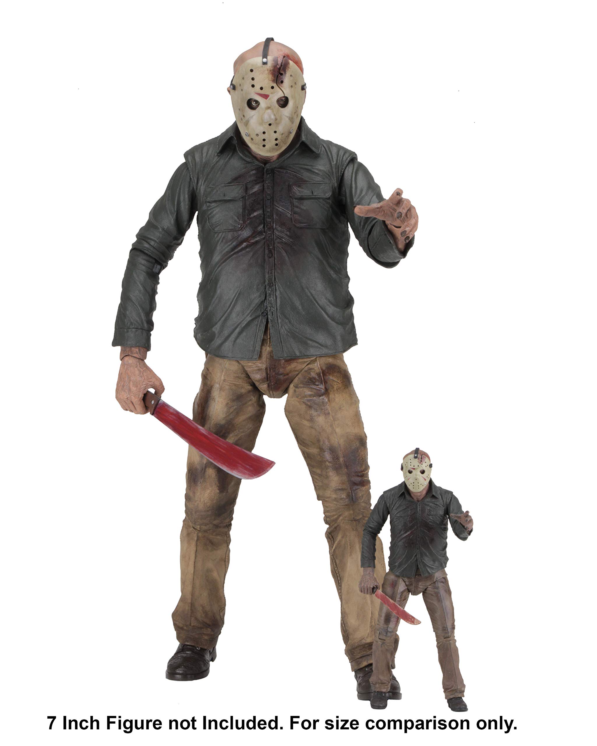 NECA - Friday The 13th - 1/4 Scale Action Figure - Part 4 Jason, 7"