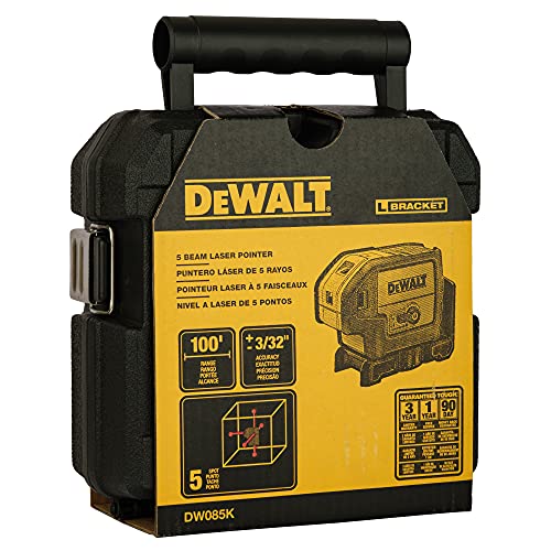 DEWALT Laser, 5-Beam (DW085K) , Black