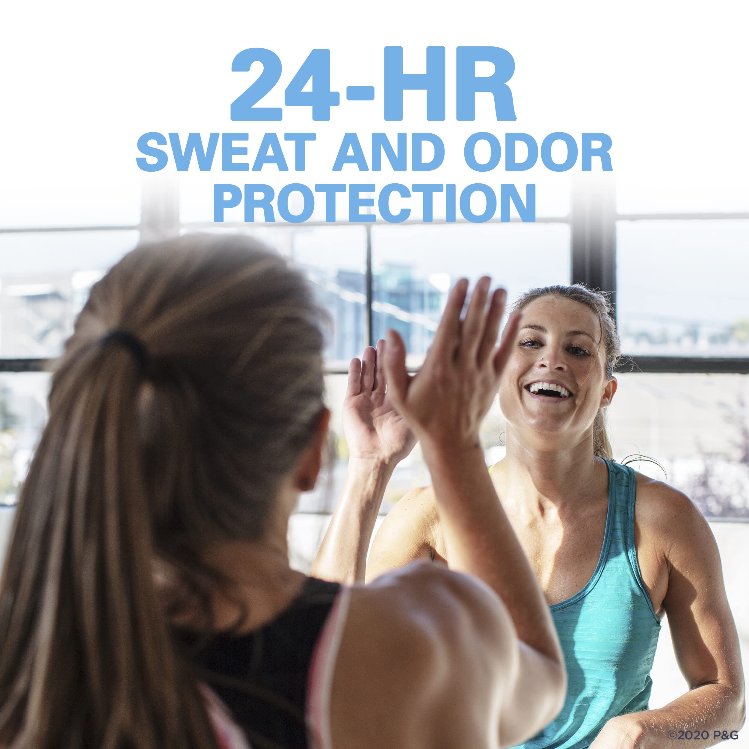 Secret Antiperspirant and Deodorant for Women, 24hr Sweat & Odor Protection, PH Balanced Protection, Gentle on Skin, Invisible Solid, Shower Fresh Scent, 2.6 oz