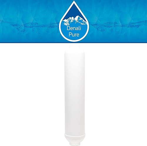 Denali Pure 10 inch Inline Filter Cartridge Replacement - Compatible with iSpring RCC7, APEC ROES-50, APEC RO-90, Culligan AC-30, iSpring RCC7AK, Watts WP5-50, Microline TFC-435, Watts WP-5